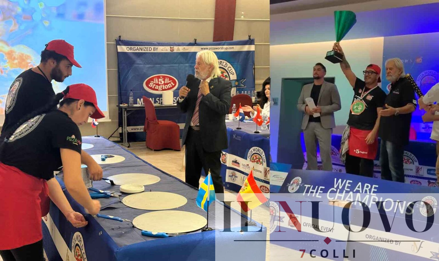 Pizza World Cup: il francese Fabien Figus incoronato campione del mondo della pizza